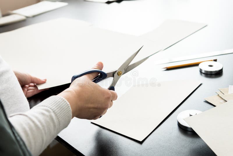 Pattern Making Process. Fabric Industry Production Line. Textile ...