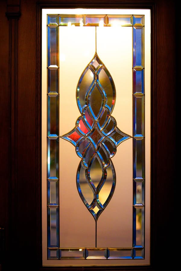 Pattern of Matte and Glossy Glass Stock Image - Image of blue, colour ...