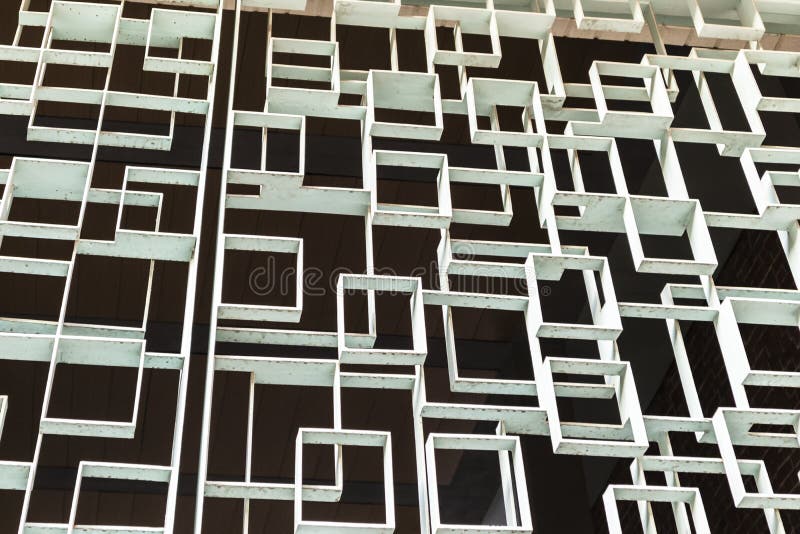 Pattern Metal Fence Background Design Architecture Abstract Stock Photo ...