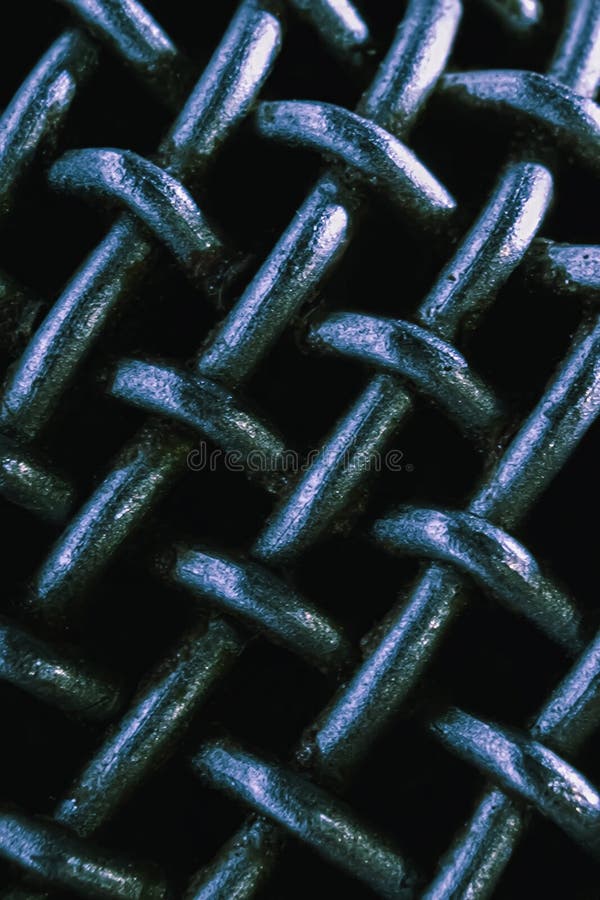 The Pattern of the Metal Mesh of the Microphone. Stock Photo - Image of ...