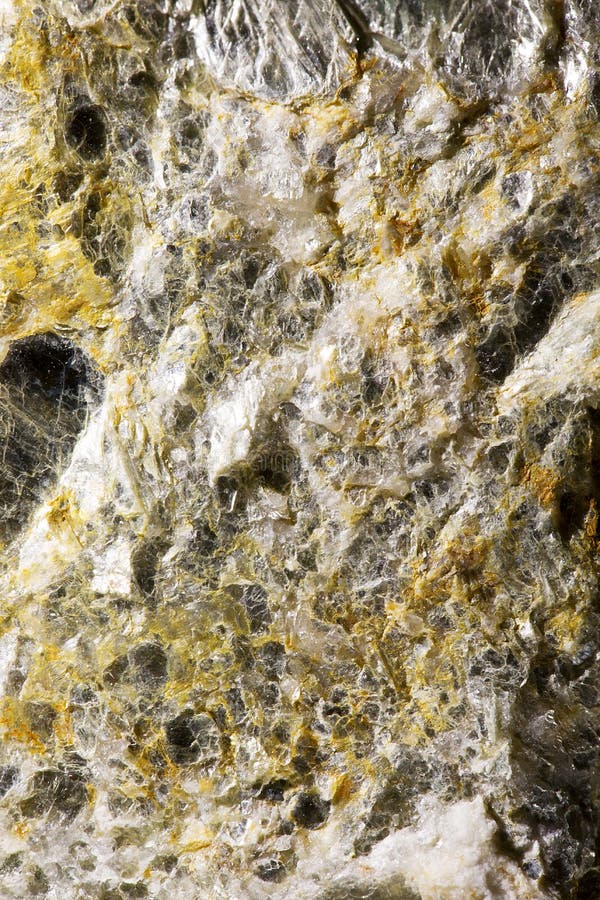 Pattern of Mica Enbedded in a Stone Stock Photo - Image of close ...