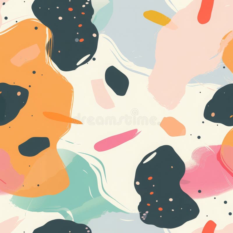 Pastel Unique Pattern Wallpaper Texture Background Cover Illustration ...