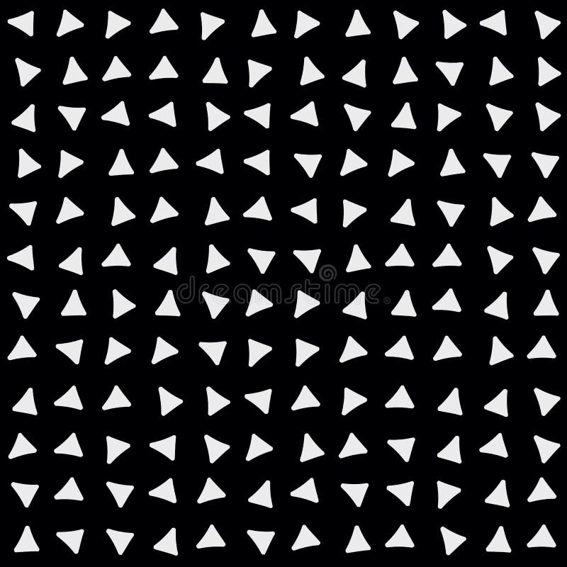 Pattern Minimalist Background Triangle, Retro Vintage Design Vector ...