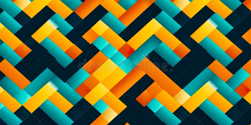Pattern with a Mix of Contrasting Colors, Adding a Cheerful and ...