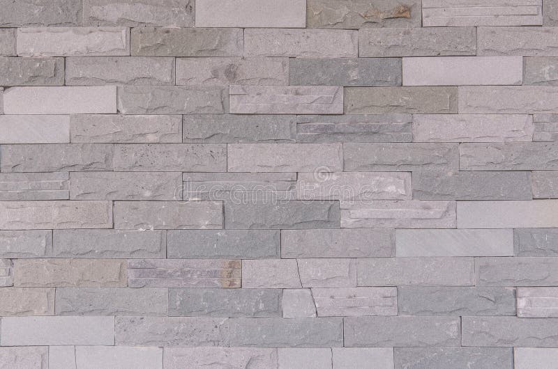Pattern of Modern Slate Stone Brick Wall Surfaced for Background Stock ...