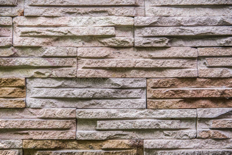 Pattern of Modern Slate Stone Brick Wall Surfaced for Background Stock ...