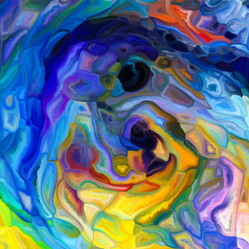 Pattern of mosaic unity stock illustration. Illustration of energy ...