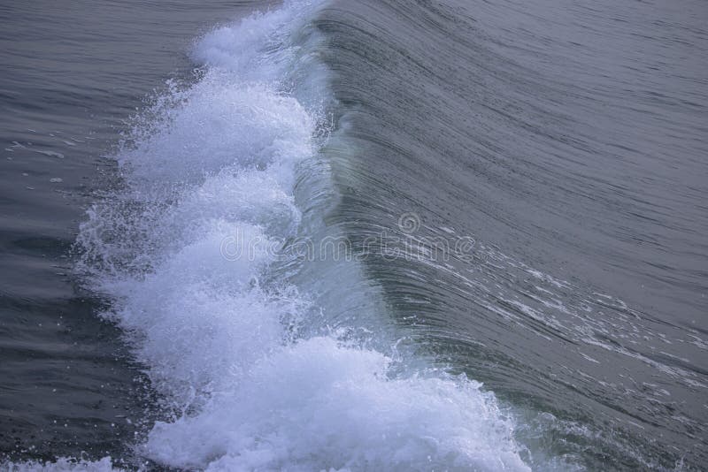 The Pattern of the Motion of the Rising Water Wave Stock Photo - Image ...