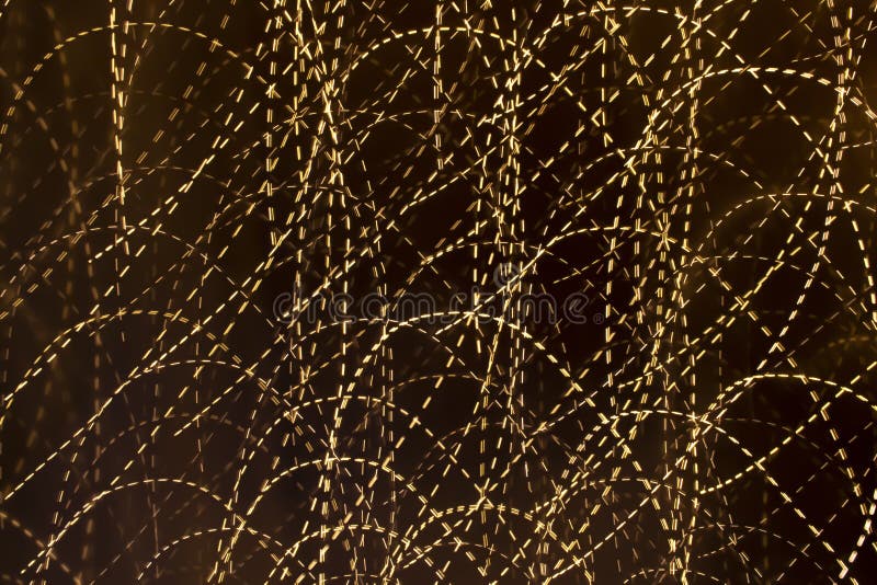 Pattern of Moving Light on a Dark Background Stock Image - Image of ...