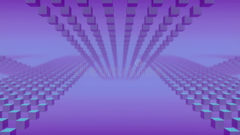 Abstract Symmetrical 3d Rendering Background. Digital Seamless Loop Animation 4K Stock Footage ...