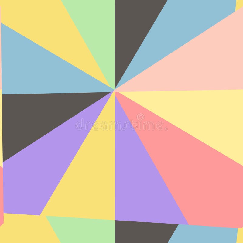 Pattern with Multicolor Shapes Stock Illustration - Illustration of ...