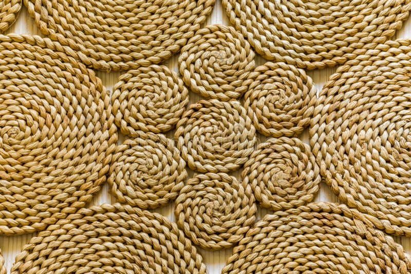 Pattern Nature for Background of Handicraft Weave Texture Wicker Stock ...