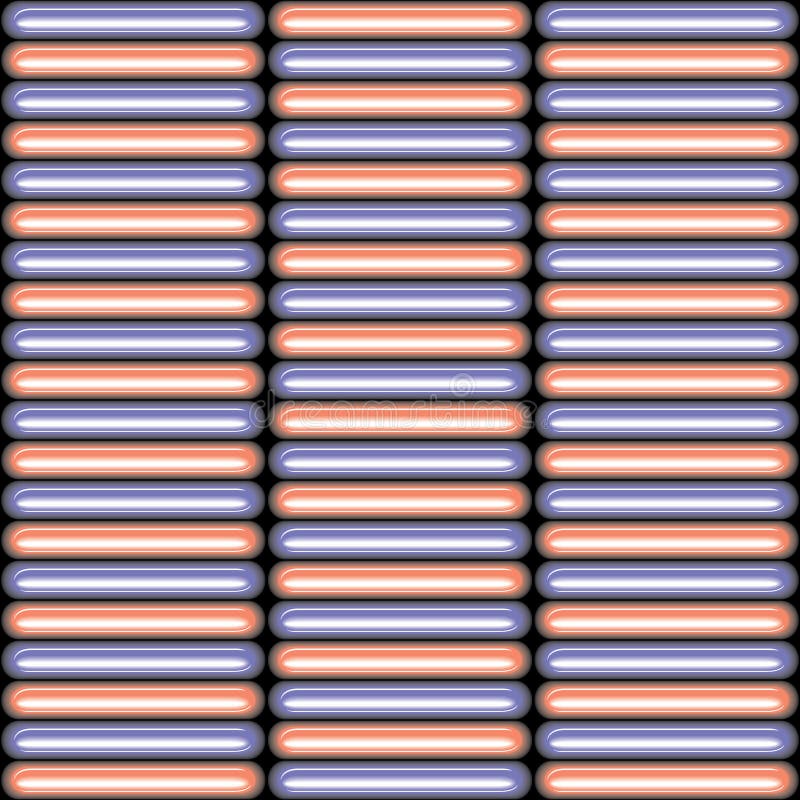 The Pattern of Neon Capsules. Stock Vector - Illustration of design ...