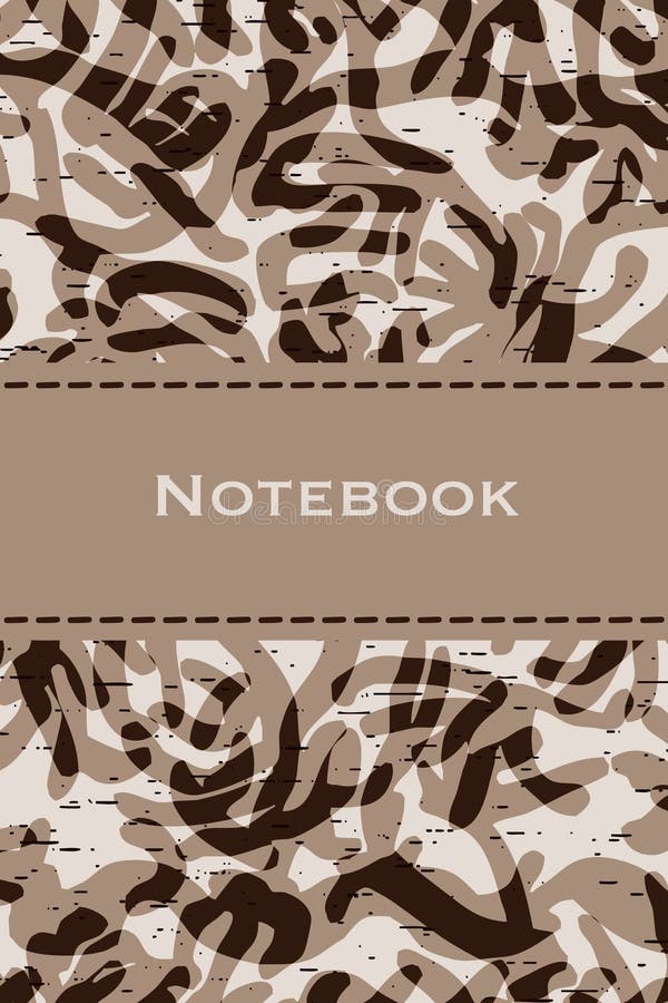 Pattern for Notebooks, Brochures, Book Covers, Catalogues Stock ...