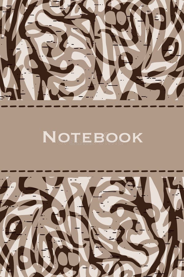 Pattern for Notebooks, Brochures, Book Covers, Catalogues Stock ...
