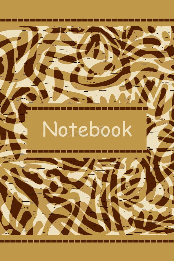 Pattern for Notebooks, Brochures, Book Covers, Catalogues Stock ...