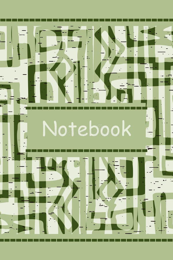 Pattern for Notebooks, Brochures, Book Covers, Catalogues Stock ...