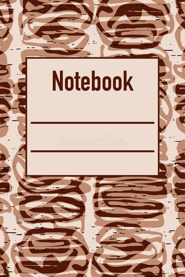 Pattern for Notebooks, Brochures, Book Covers, Catalogues Stock ...
