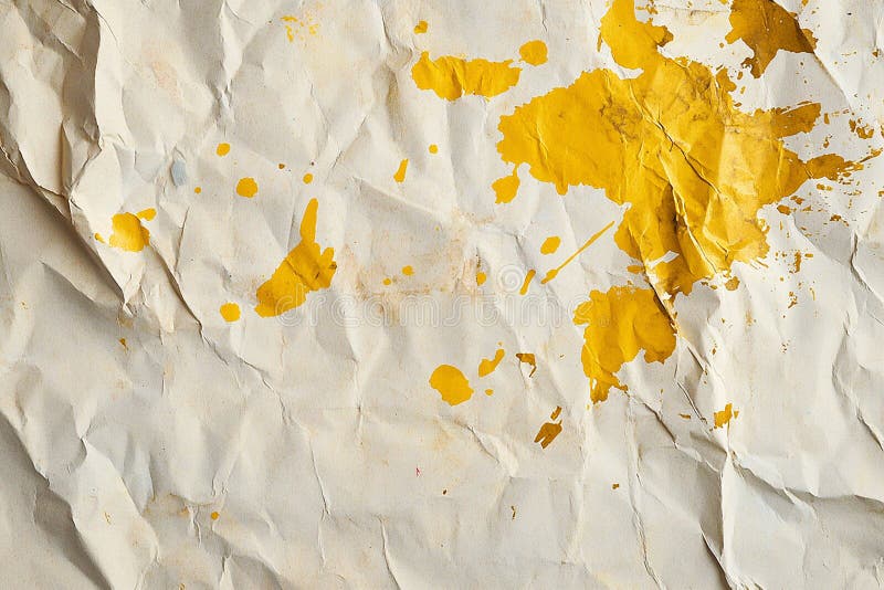 Pattern Number 471, Old Crumpled Paper Blotches Surface Realistic ...