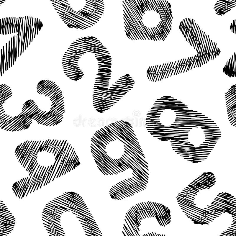 Shaded Numbers Stock Illustrations – 295 Shaded Numbers Stock ...