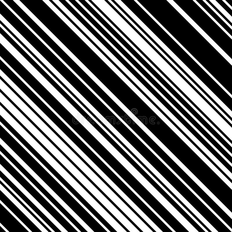 Pattern with Oblique Black Stripes Stock Vector - Illustration of ...