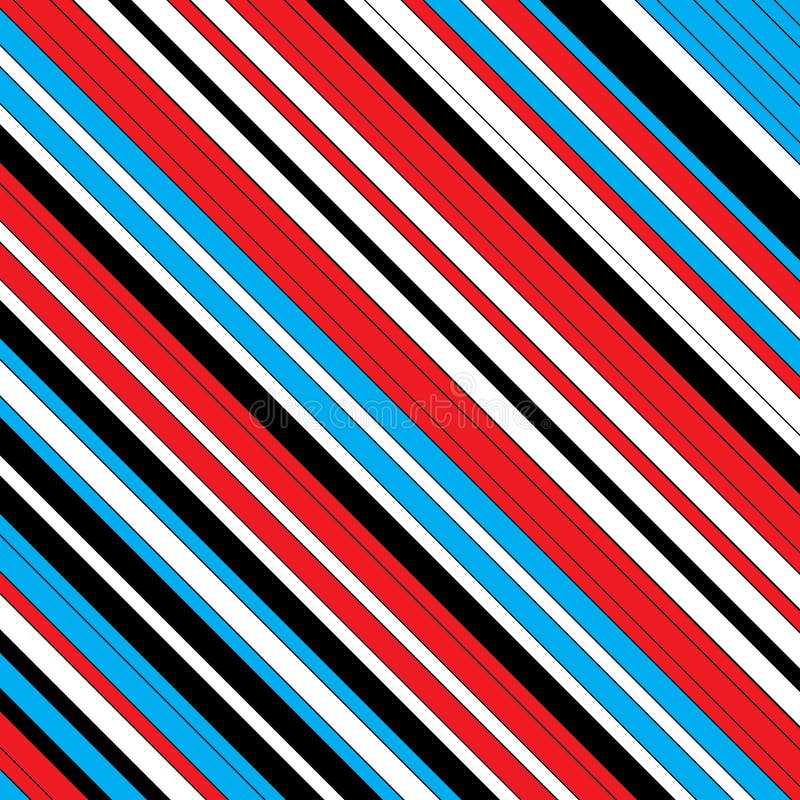 Pattern with Oblique Colored Streaks Stock Vector - Illustration of ...
