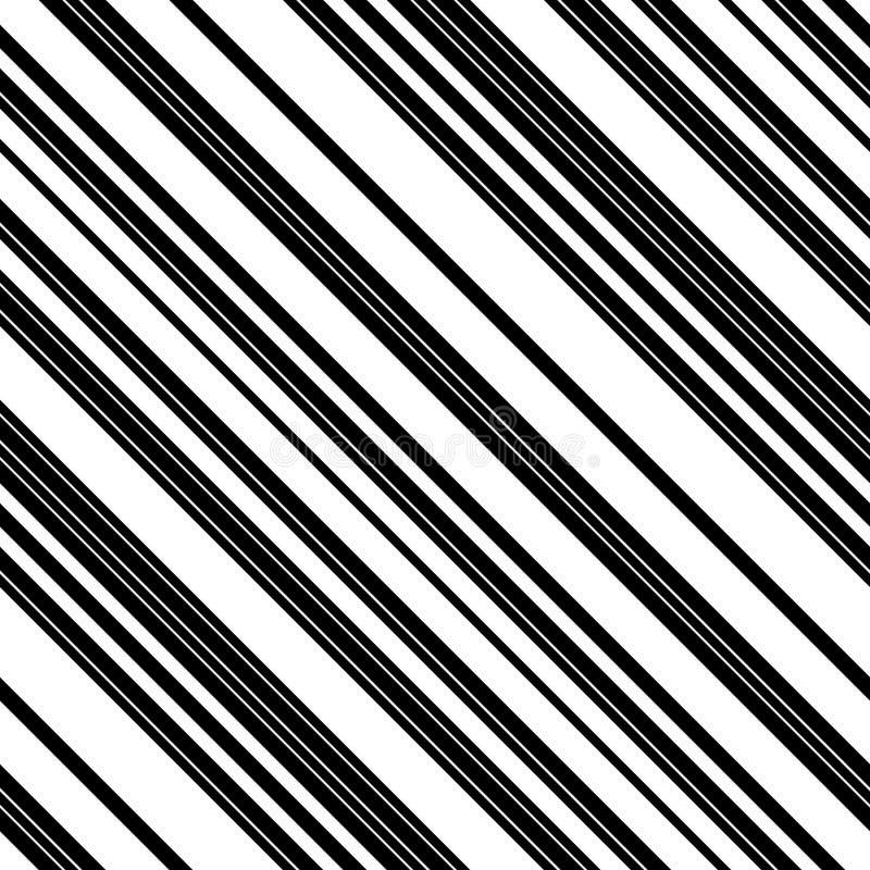 Pattern with Oblique White Stripes and Outline, Modern Stylish Image ...