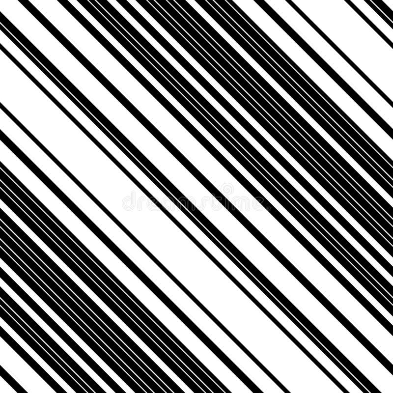 Pattern with Oblique White Stripes and Outline, Modern Stylish Image ...
