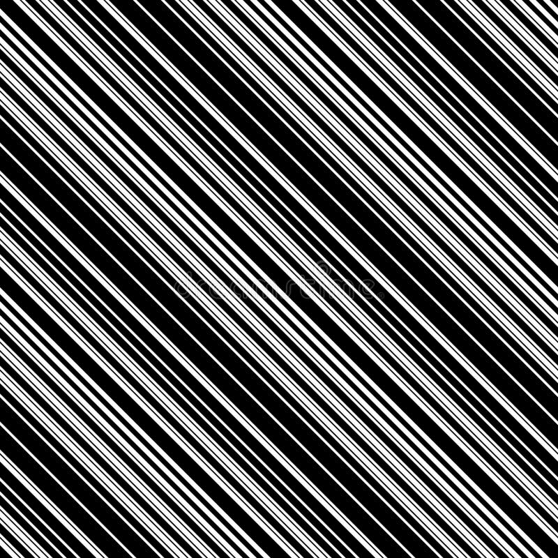 Pattern with Oblique White Stripes and Outline, Modern Stylish Image ...
