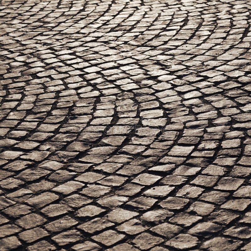 Pattern of Old Cobble Stone Street Stock Photo - Image of material ...