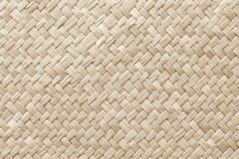 Pattern of Old Reed Weaving Mat with Vintage Style for Background and ...