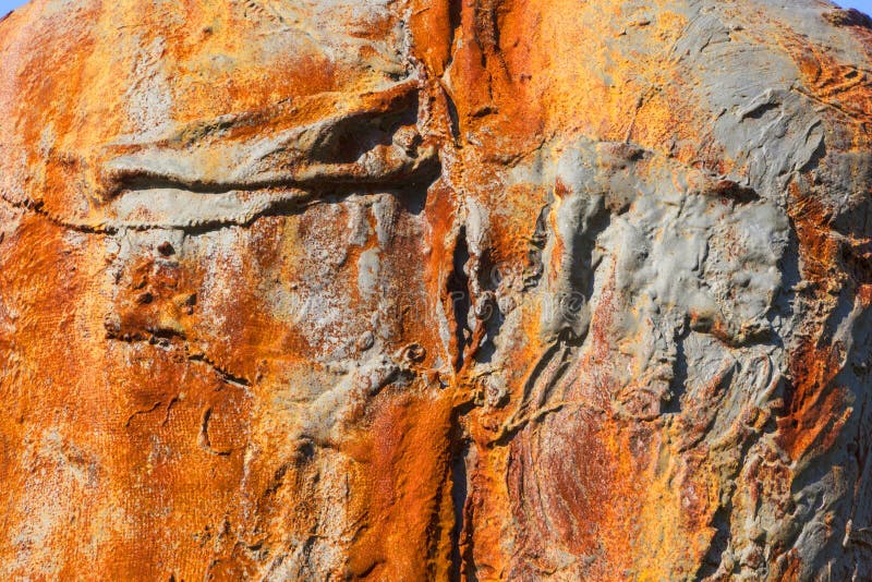 Pattern of old rusty metal stock image. Image of space - 35988757