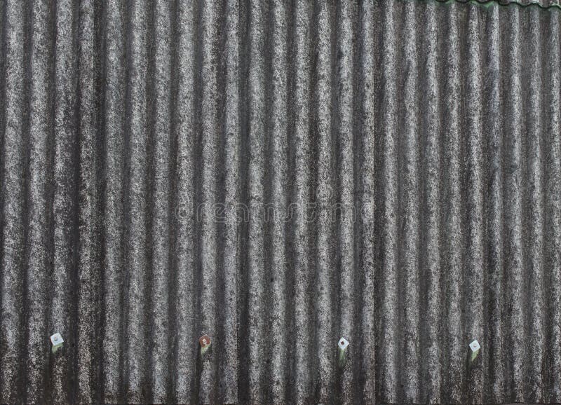 Pattern of old wavy roof stock photo. Image of asia - 162718346