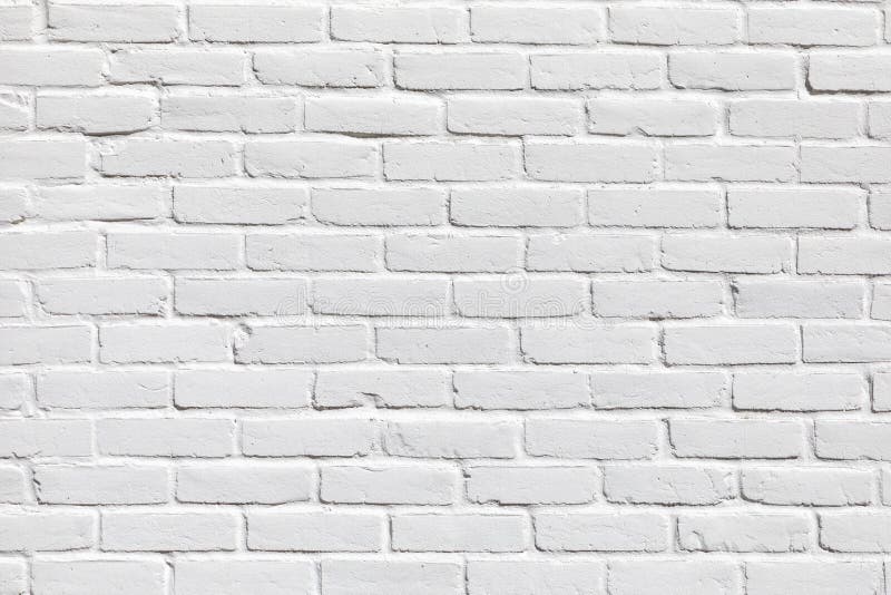 Pattern of Old White Painted Brick Wall Stock Photo - Image of white ...