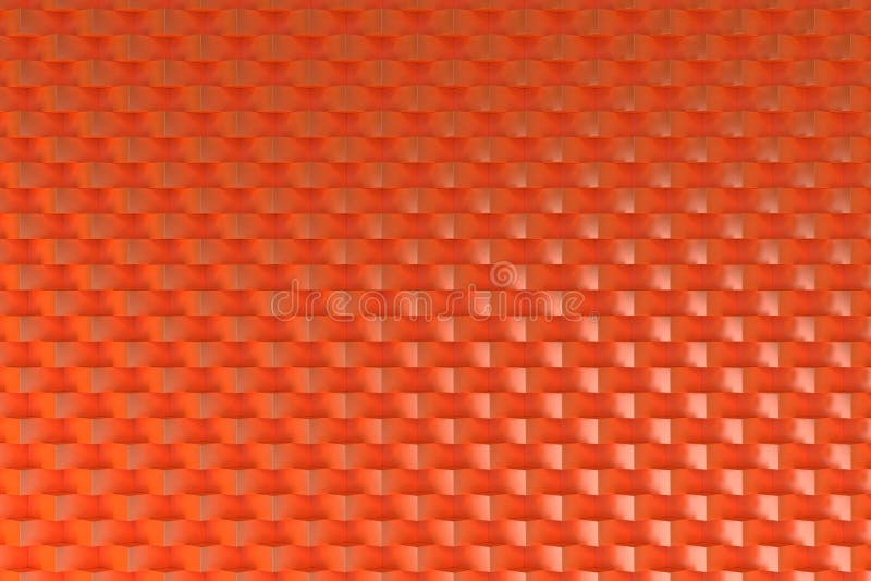 Pattern with Orange Rectangular Shapes Stock Illustration ...