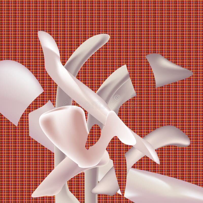 Pattern Ornament Composition Stock Illustration - Illustration of ...