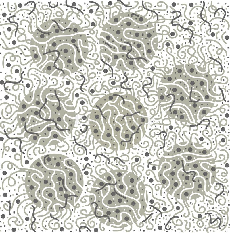 Pattern Ornament Composition Stock Illustration - Illustration of ...