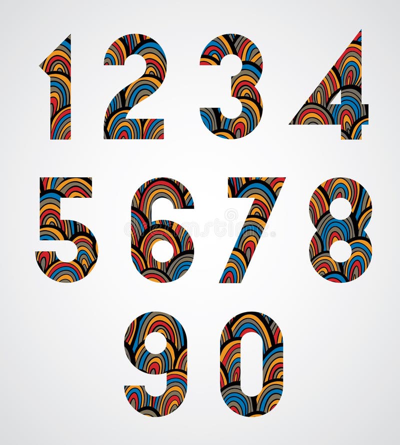 Texture Numeration Stock Illustrations – 637 Texture Numeration Stock ...