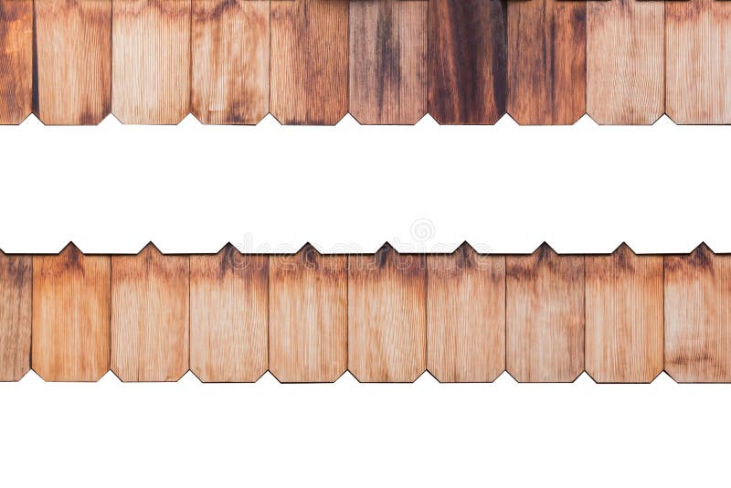 Pattern of Overlap Shingle Wood Texture Stock Photo - Image of repeat ...