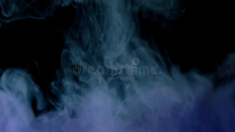 Pattern of Paint Dissolving in Water Stock Video - Video of decorative ...