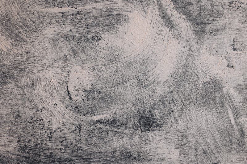 The Pattern of the Painted Wall with Silver and Gray Paint with ...