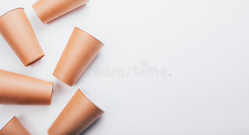 Pattern paper cups stock illustration. Illustration of beverage - 171319493