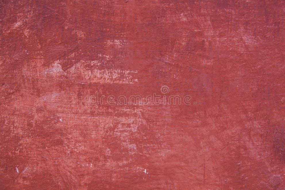 Pattern on Part of Wall with Red Plaster Stock Image - Image of brick ...