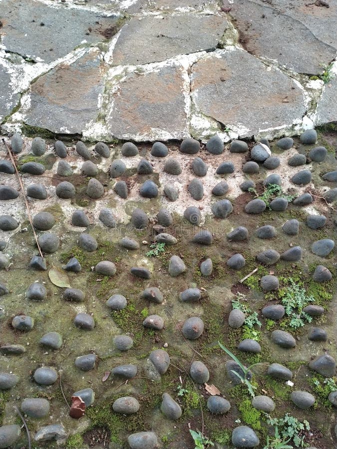 Stone Reflexology Path for Abandoned Foot Massage Stock Image - Image ...