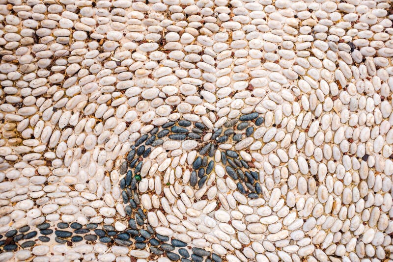 Pattern of pebbles stock image. Image of gravel, nature - 143293789