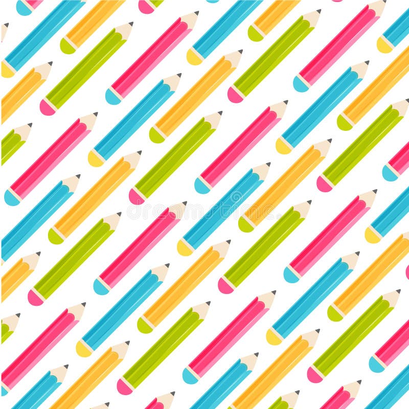 Pattern Pencil Vector Design EPS10 Stock Vector - Illustration of ...