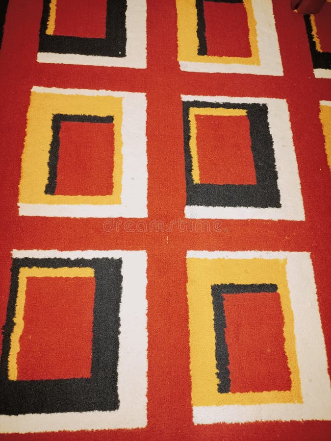 Pattern of Permadani with Dominan Red Color Stock Photo - Image of ...