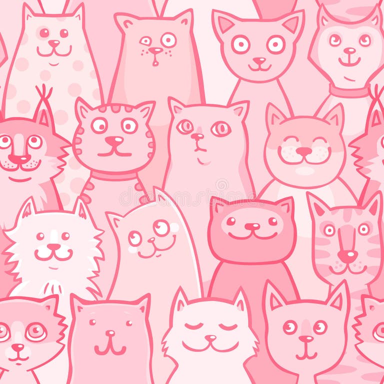 Pink Cats Stock Illustrations – 16,593 Pink Cats Stock Illustrations, Vectors & Clipart - Dreamstime