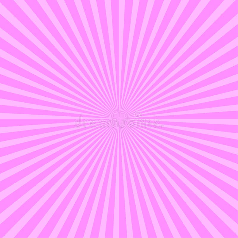 Pattern with Pink, Rose Rays Background. Vintage Design. Vector ...