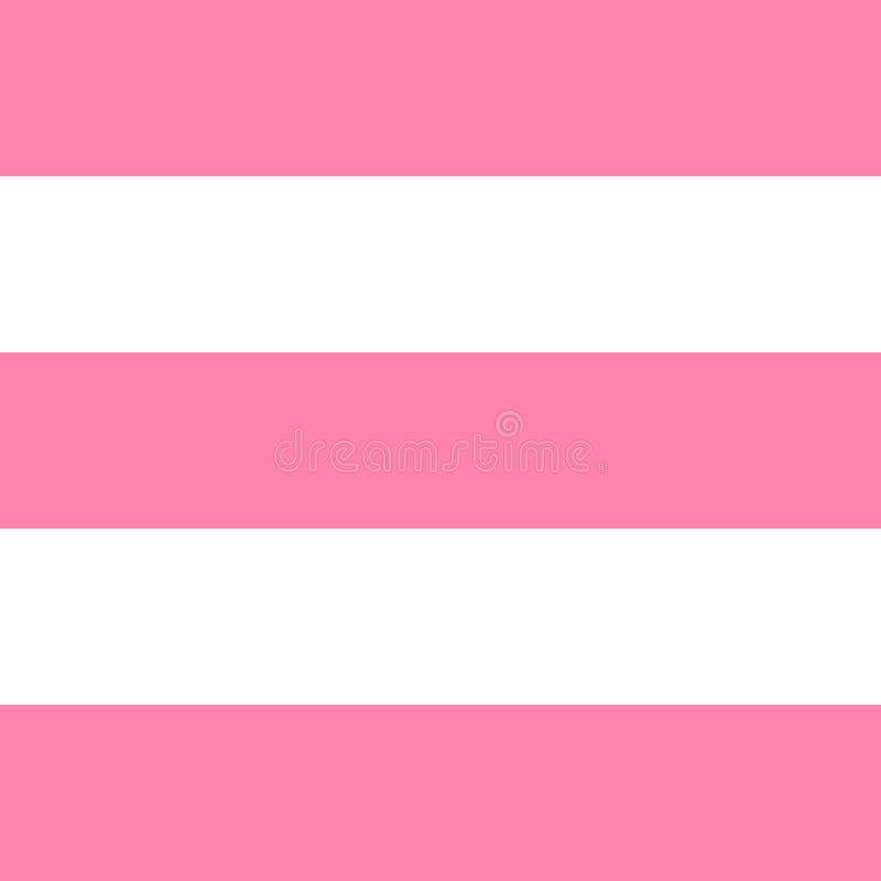 Pattern Pink and White Horizontal Strips Stock Illustration ...